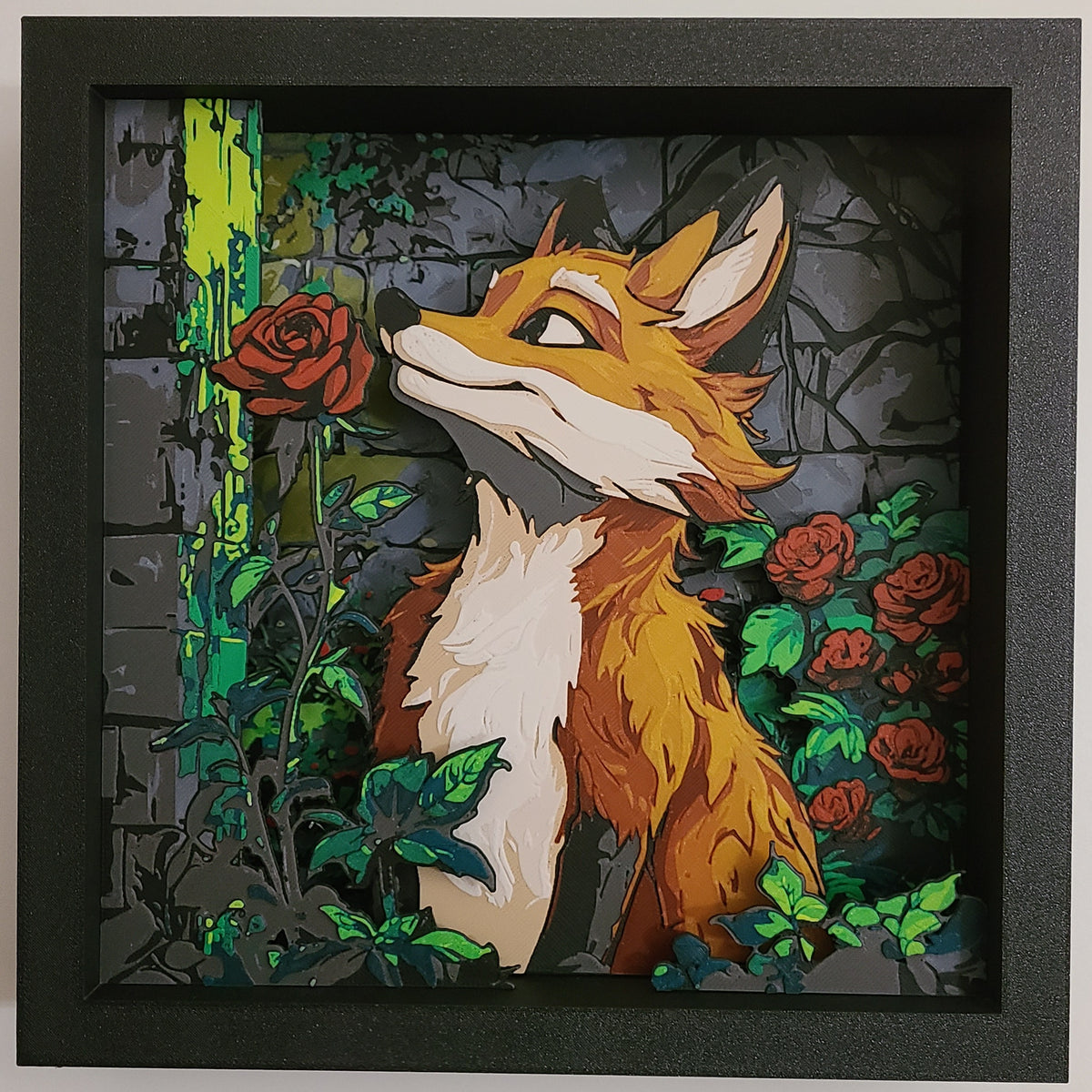 Smell the Roses - 3D Printed Shadow Box – BEDLAM Threadz