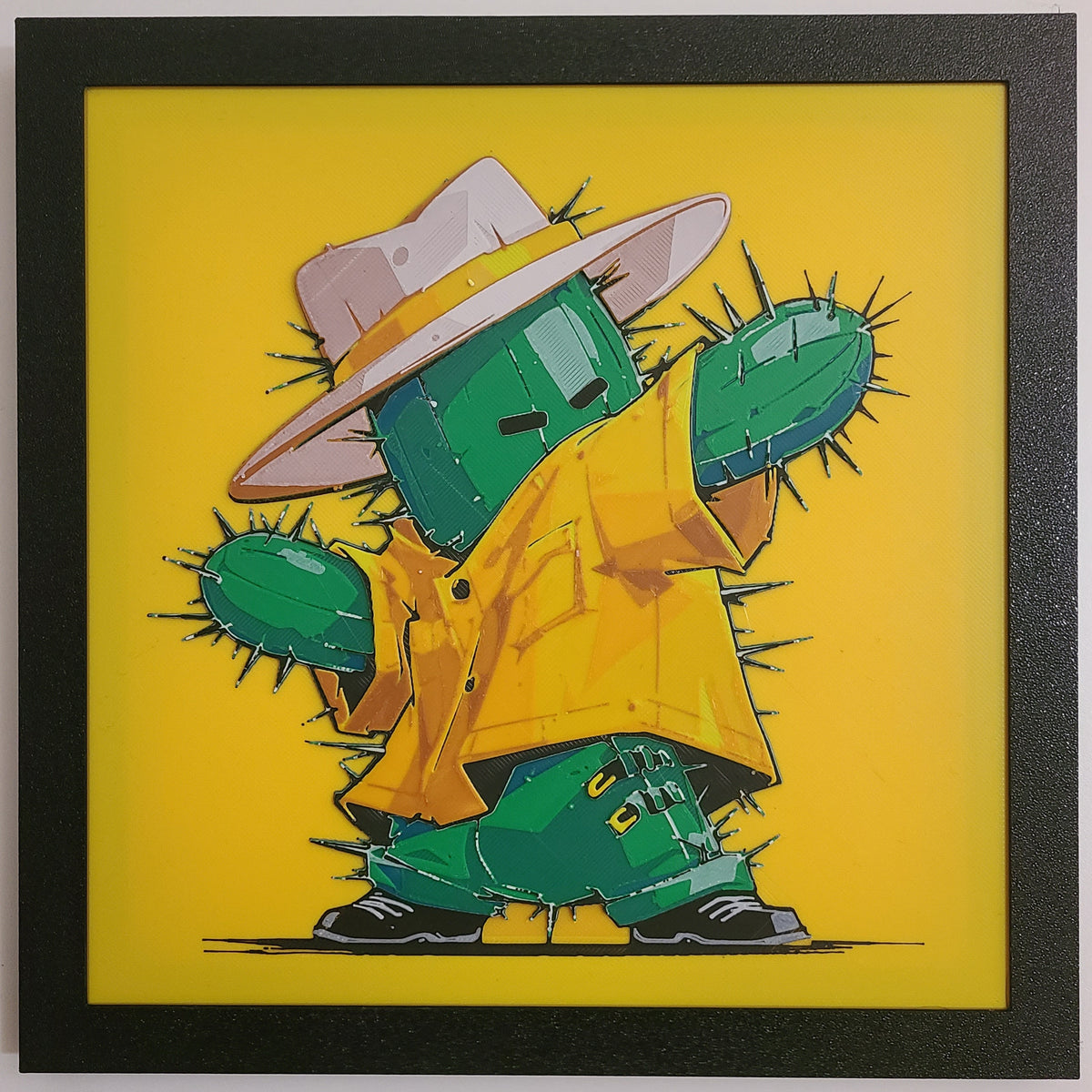 Raver Cactus - 3D Printed Filament Painting – BEDLAM Threadz